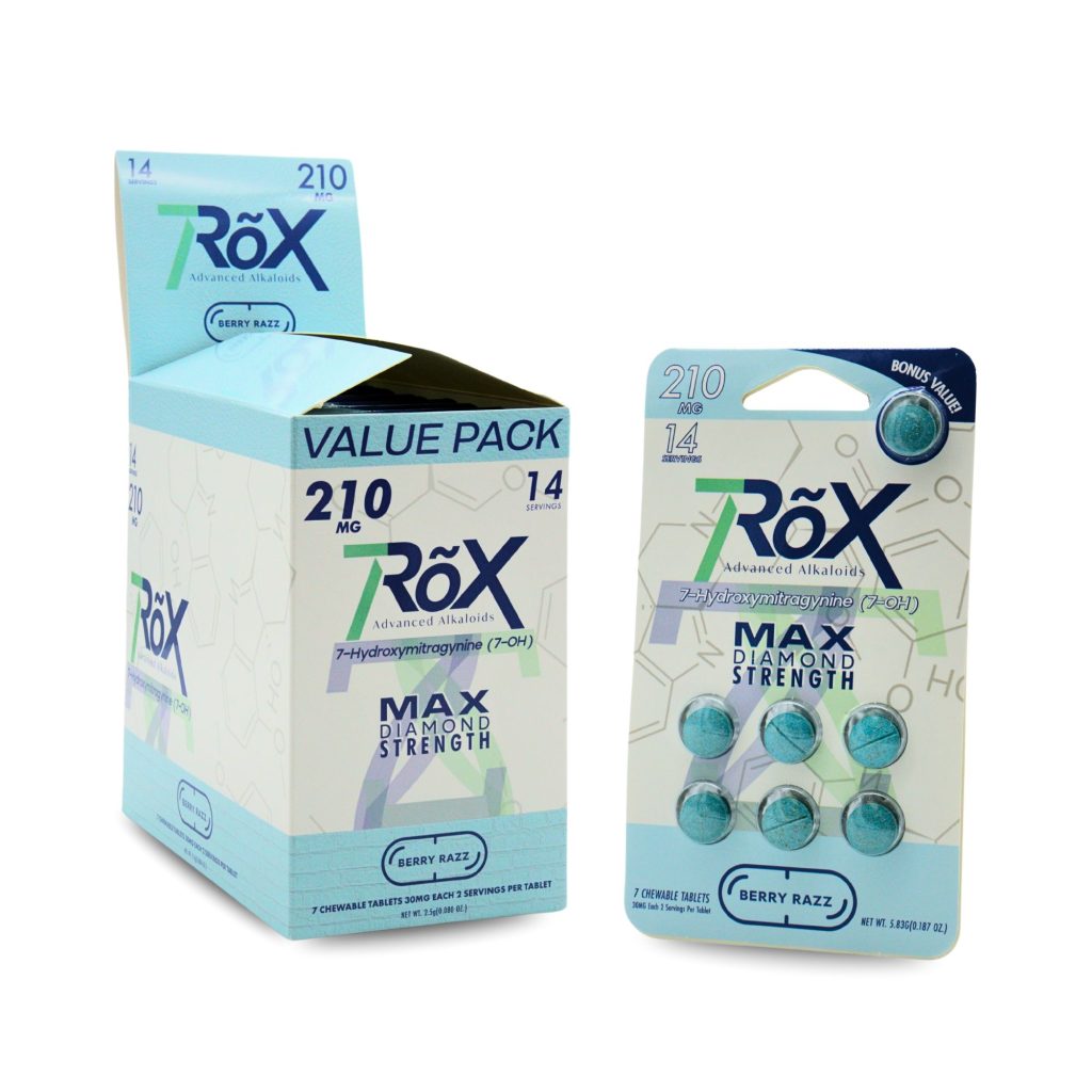 7ROX 7-HYDROXY 7-OH TABLETS 7CT PACK -BOX OF 10 PACK (MAX DIAMOND ...