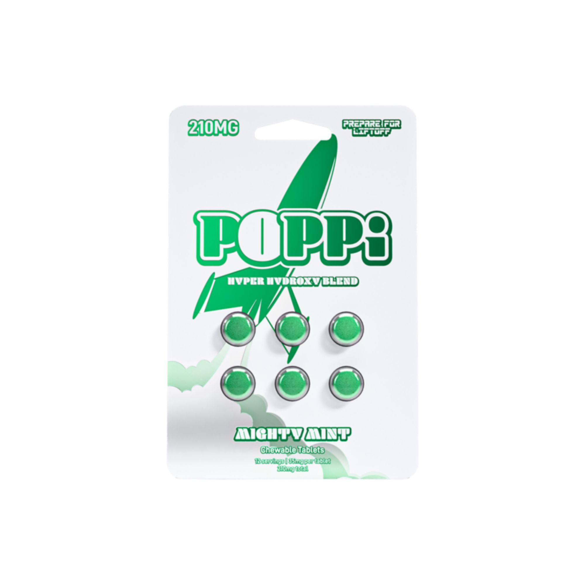 EXODUS 7-HYDROXY POPPI HYPER HYDROXY BLEND TABLET MIGHTY MINT 210MG ...