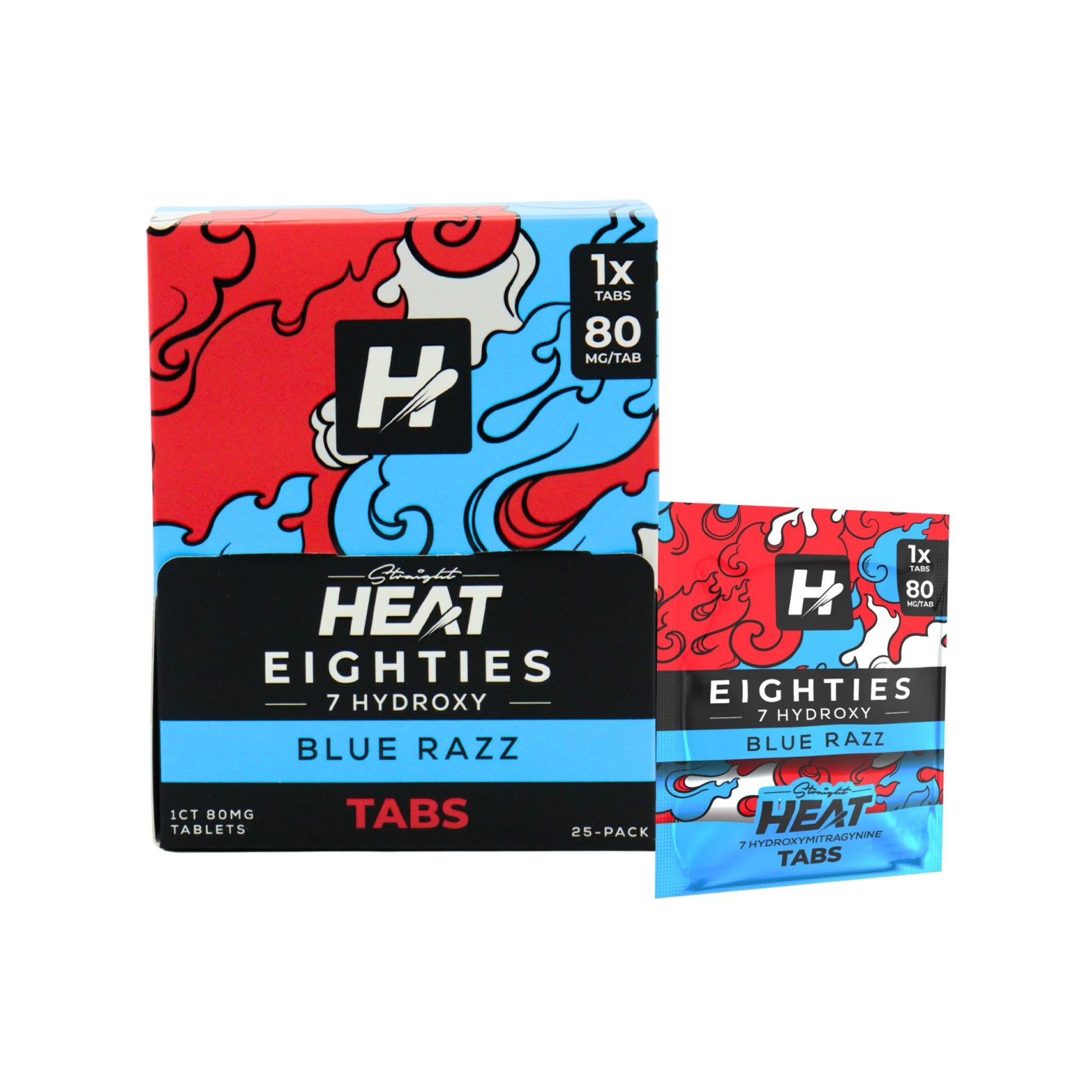 STRAIGHT HEAT EIGHTIES 7-HYDROXY TABLETS – Empire Smoke Distributors