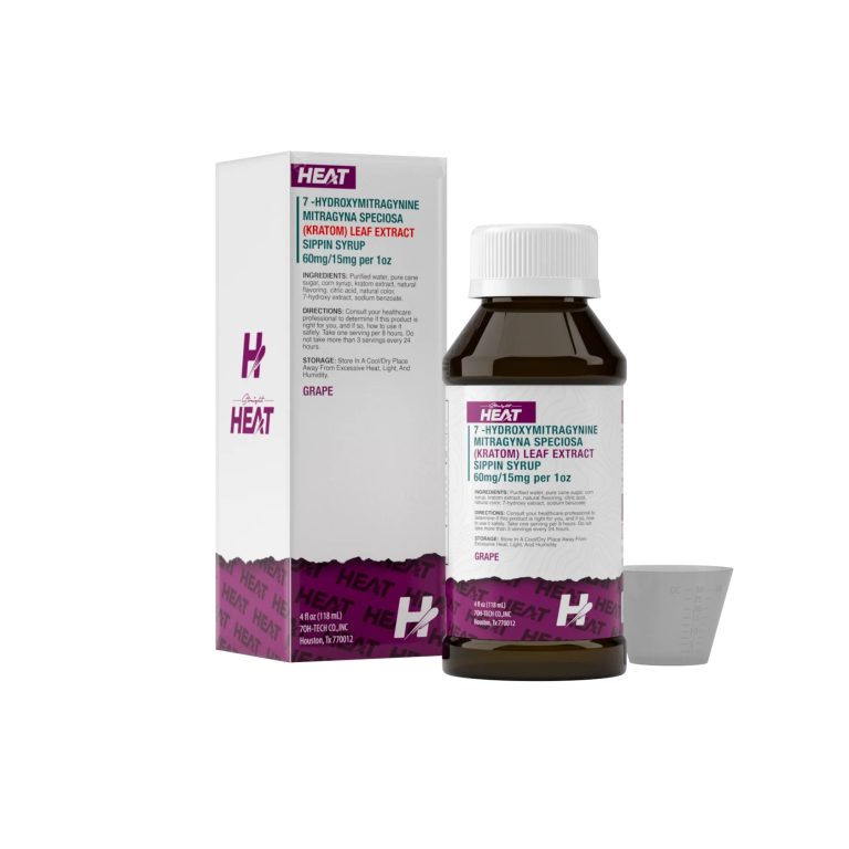 STRAIGHT HEAT 7-HYDROXY SYRUP 4OZ – Empire Smoke Distributors